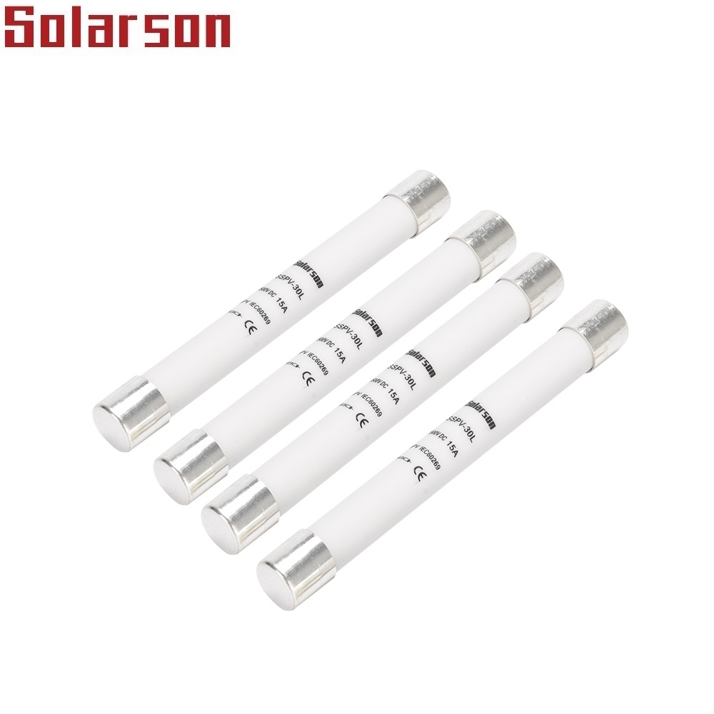 10x85mm 1500VDC Solar PV Fuse 1A,2A,3A,3.5A,4A,5A,6A,8A,10A,12A,15A,16A ...