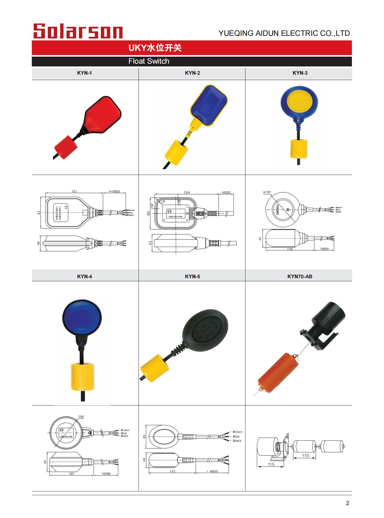 Float Switch/Water Level Switch, Float Switch, Water Level Switch ...