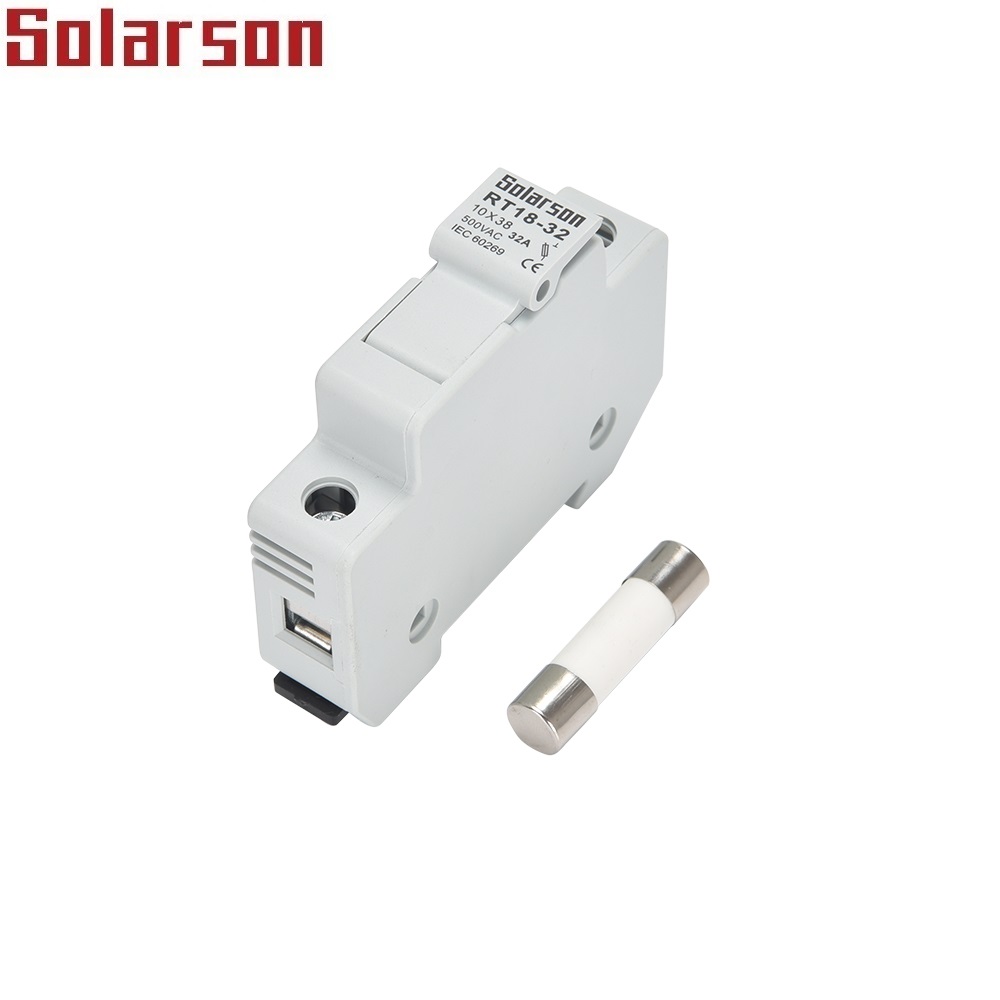 10x38 Midget Fuse link 600V AC 0.5 A to10A,12A,15A,16A,20A,25A,30A,32A ...